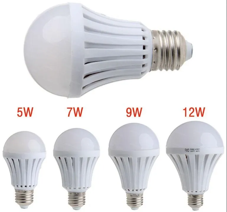 LED Emergency E27 Dimmable Bulb E27 Base, Manual/Automatic Control, 180 ...