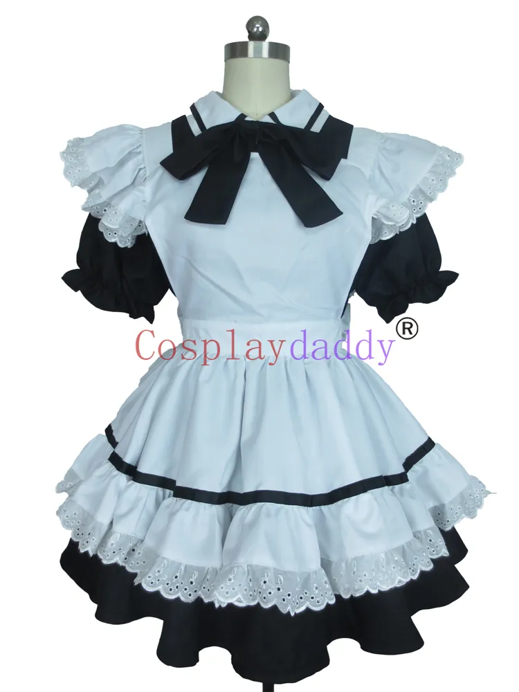Vestido De Cosplay De Anime Maid Classic Lolita Style Maid Cafe Autfit ...