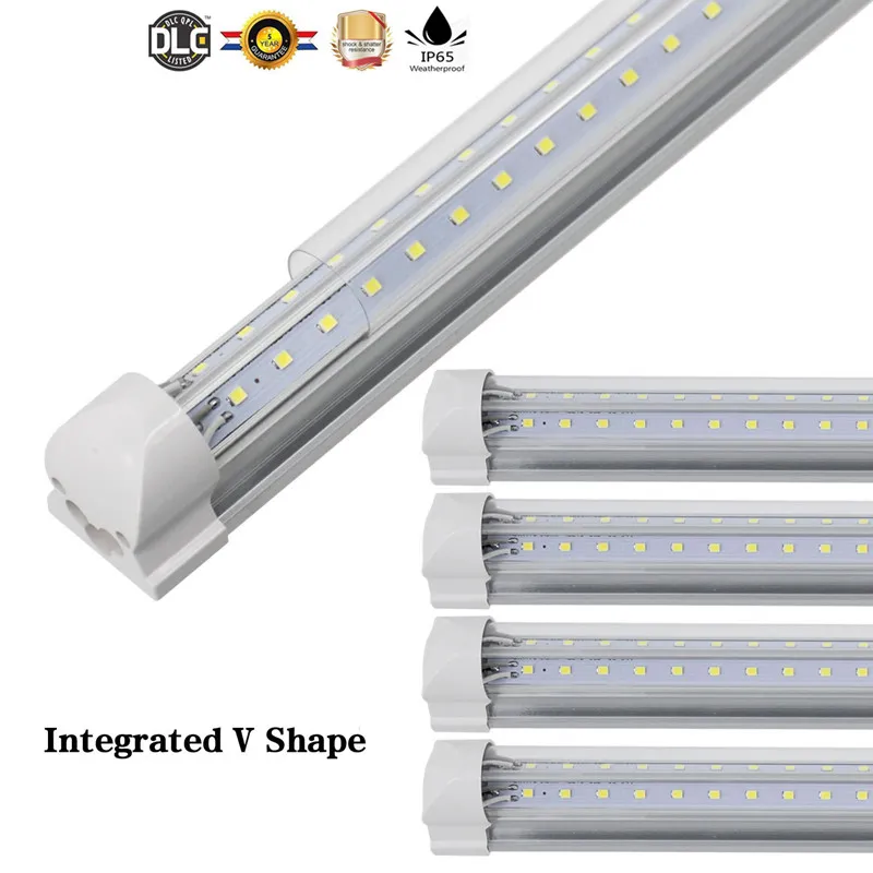 25 Pack V Shaped Integrated T8 Led Tubes 5ft For Cooler Doors 3ft To ...