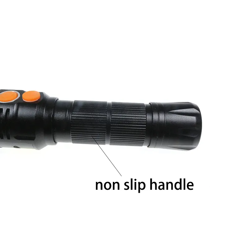 Powerful COB LED Flashlight Magnetic, Rechargeable, 4 Modes, 6000 ...