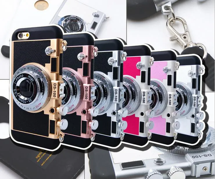 3D Silicone Phone Case: Retro Camera Style For X Series & 6/7/8, Luxury ...