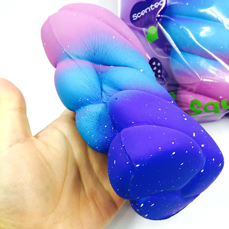 New Squishy Cotton Candy Marshmallow Squishy 14CM Soft Squeeze Toy Big ...