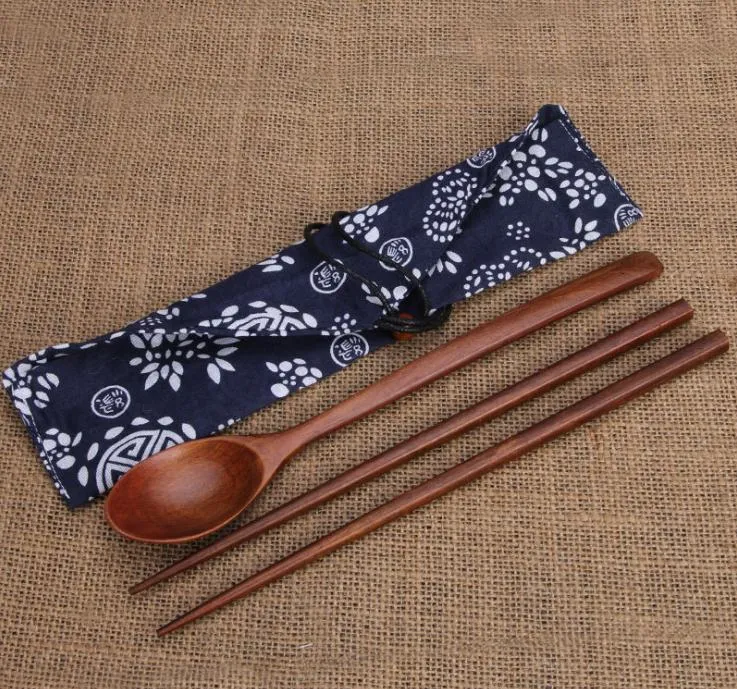 Wood Chopsticks And Spoon With... From Topsell2019, $2.62 | DHgate.Com