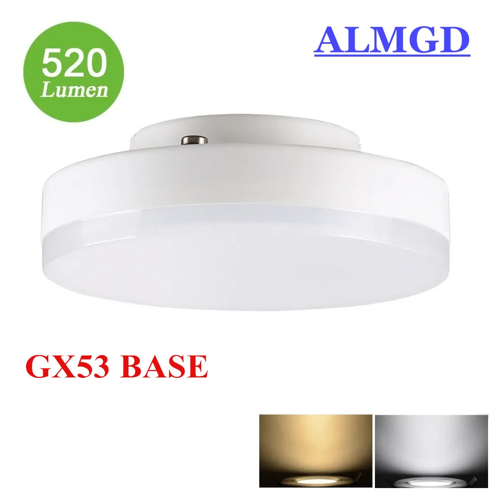GX53 LED LAMP 5W 7W 9W Downlight GX53 Cabinet Bulb Smd2835 Gx 53 AC ...