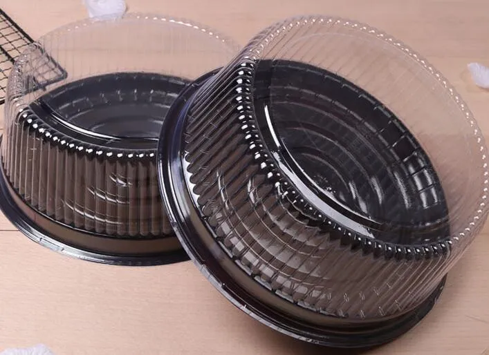 Wholesale Big Round Cake Box/ 8 Inches Cheese Box /Clear Plastic Cake ...