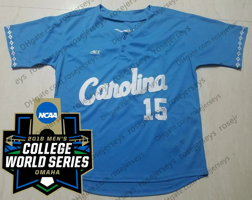 North Carolina Tar Heels UNC Baseball Jersey, Any Number Name, White ...
