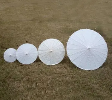 Elegant Paper Umbrellas for Weddings & Events - White Parasols ...