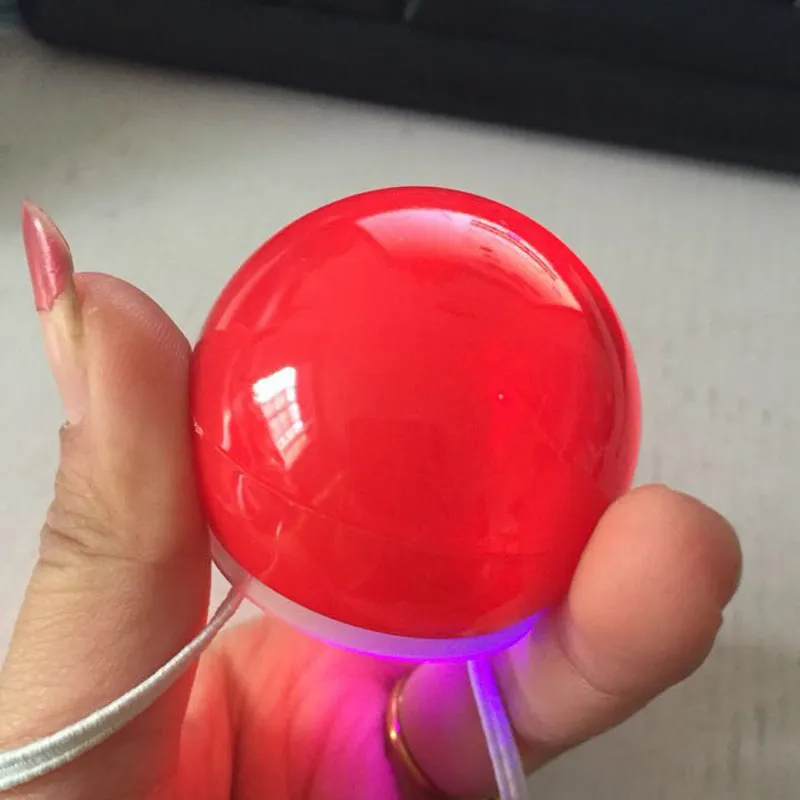 LED Cosplay Light Up Nose Red Clown Nose, Halloween Costume Prop, Easy ...