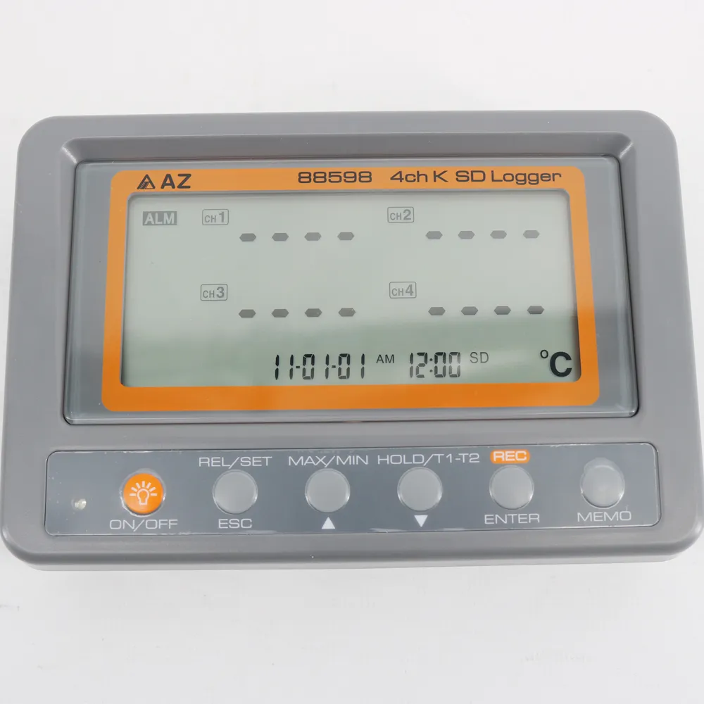 4-Channel Digital Thermometer Data Logger - K-Type Thermocouple ...