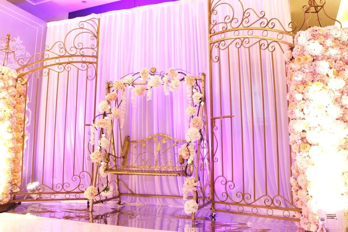 Elegant Fabric For Photo Backdrop Curtain Lightweight Drape With Sash ...