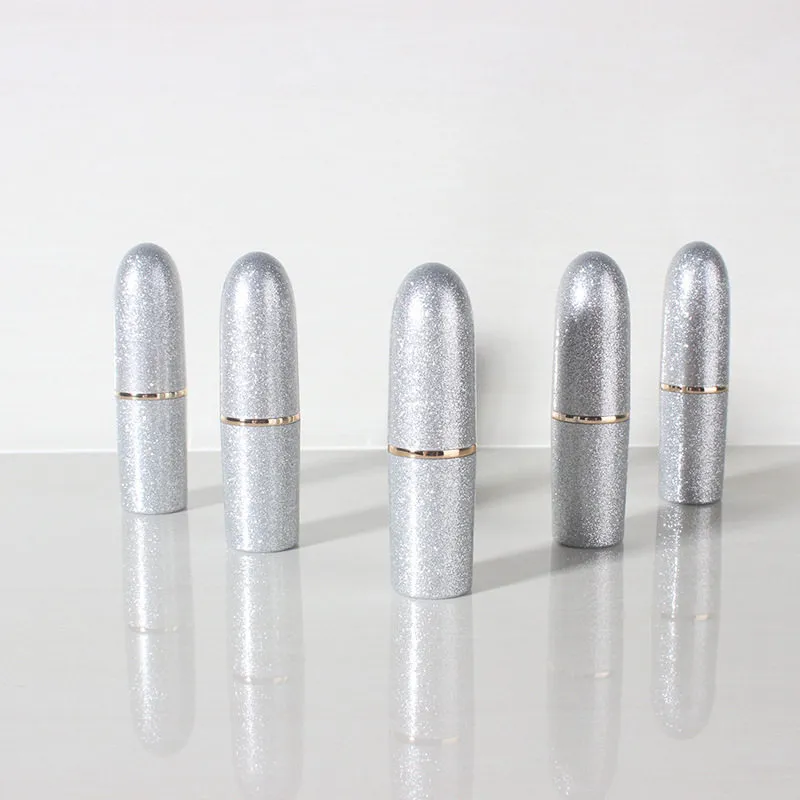 Bullet Shape Lip Balm Tubes Empty Lipstick Packaging Tubes 12.1mm Inner ...