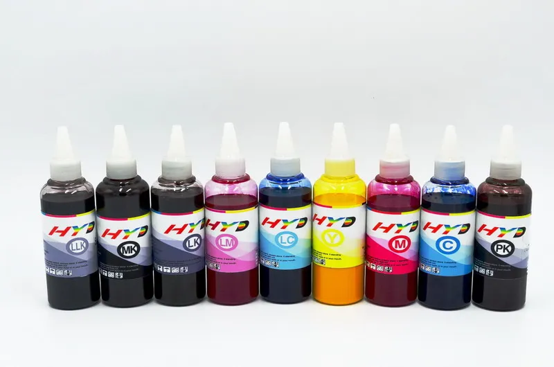 9*100ml Bottle Pigment Go Inkjet Refill Kit For Epson R3000|P600 ...