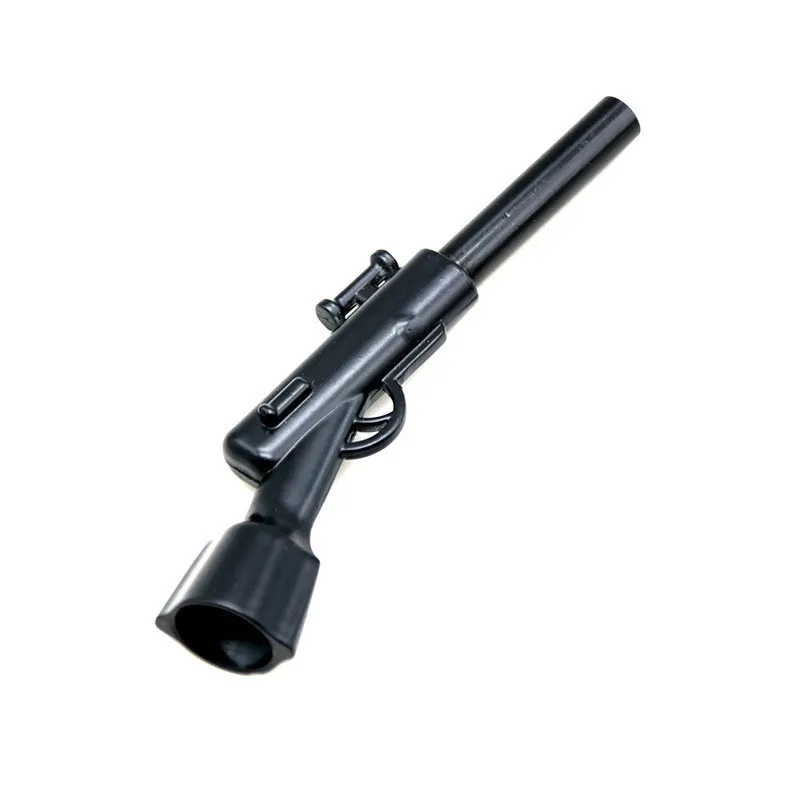 Gun Style Mini Portable Smoking Pipe: Black Metal Tobacco Pipe Herb ...