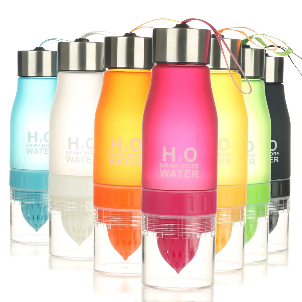 700ml Bouteille D'eau H20 En Plastique Fruit Infusion Bouteille Infuser ...
