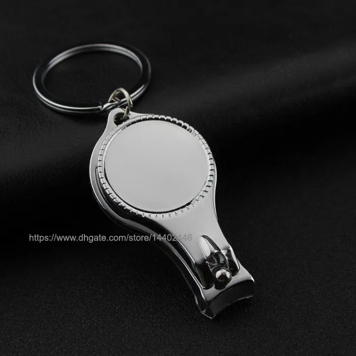 DHgate.com:100pcs Custom Logo Metal Keychain Bottle Opener Nail ...