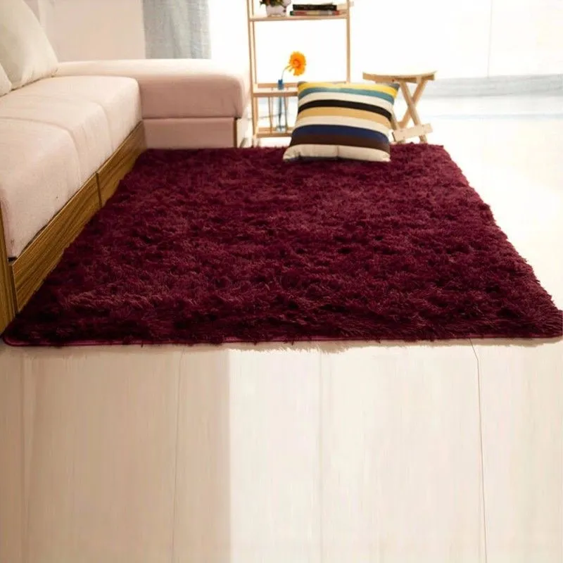 DHgate.com:Warm Colorful Solid Carpet for Bedroom, Living Room - Non ...