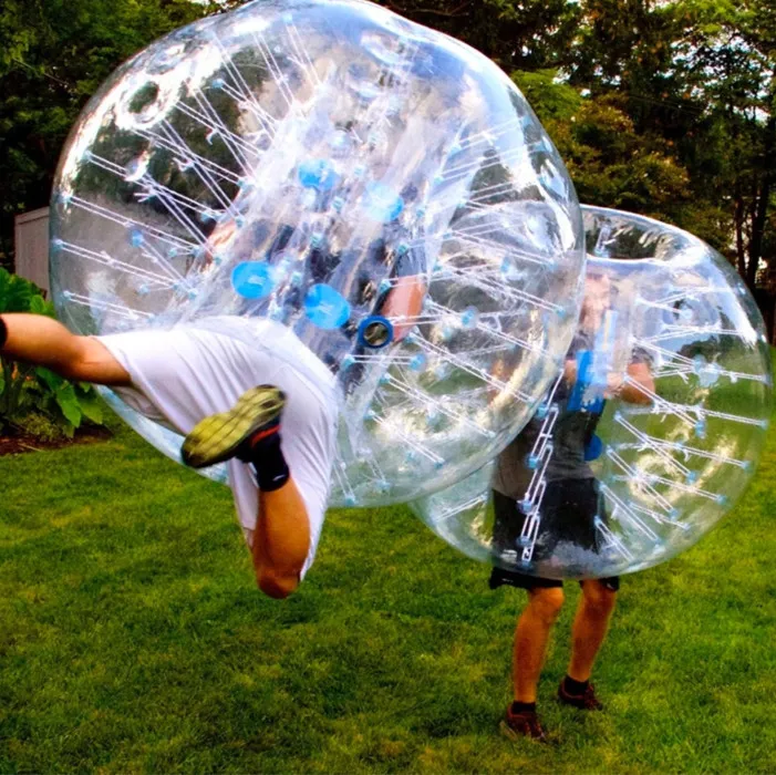 Inflatable Bubble Soccer Balls: 1.2M TPU Bumper Balls for Zorb Football ...