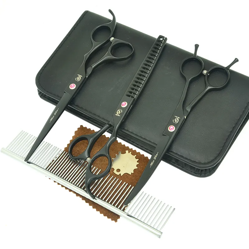 Meisha 7.0 Pet Grooming Scissors Japan Straight Cutting And Thinning ...