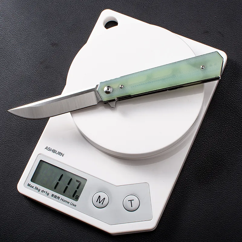 Premium Ball Bearing Flipper Knife - 9Cr18Mov Steel, G10 Handle - Ideal ...