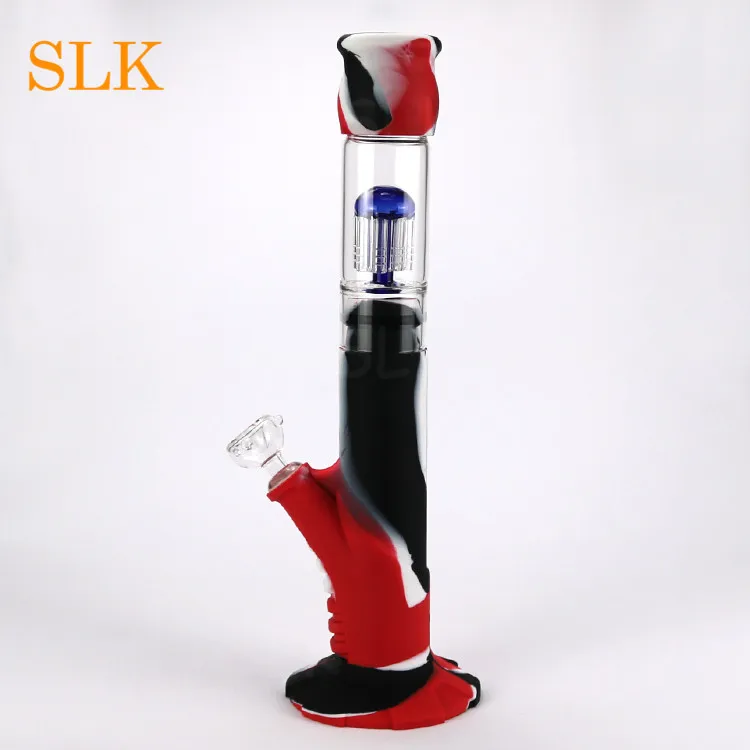 Wholesale 14 Inch Collapsible Hookah With Silicone Cover, 14mm Glass ...