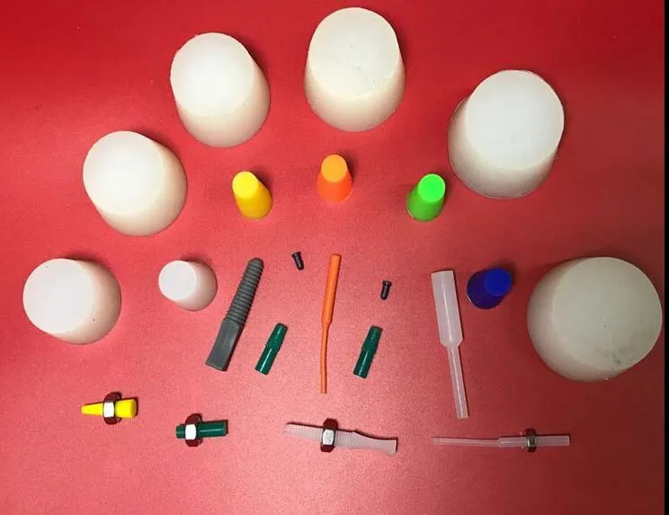 Silicone Rubber Cone Tapered Stopper Plugs for Powder Coating Paint ...