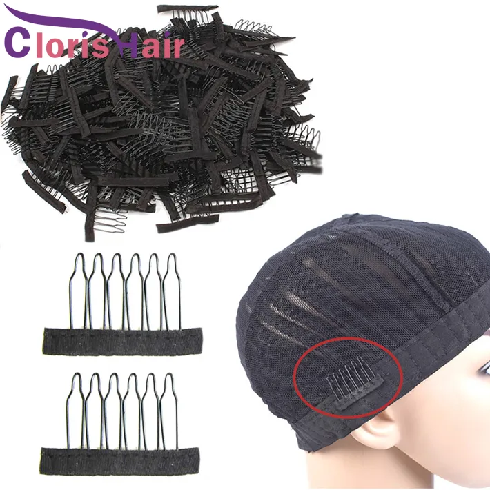 DHgate.com:6 Teeth Polyester Durable Wig Combs for Hairpiece Caps ...