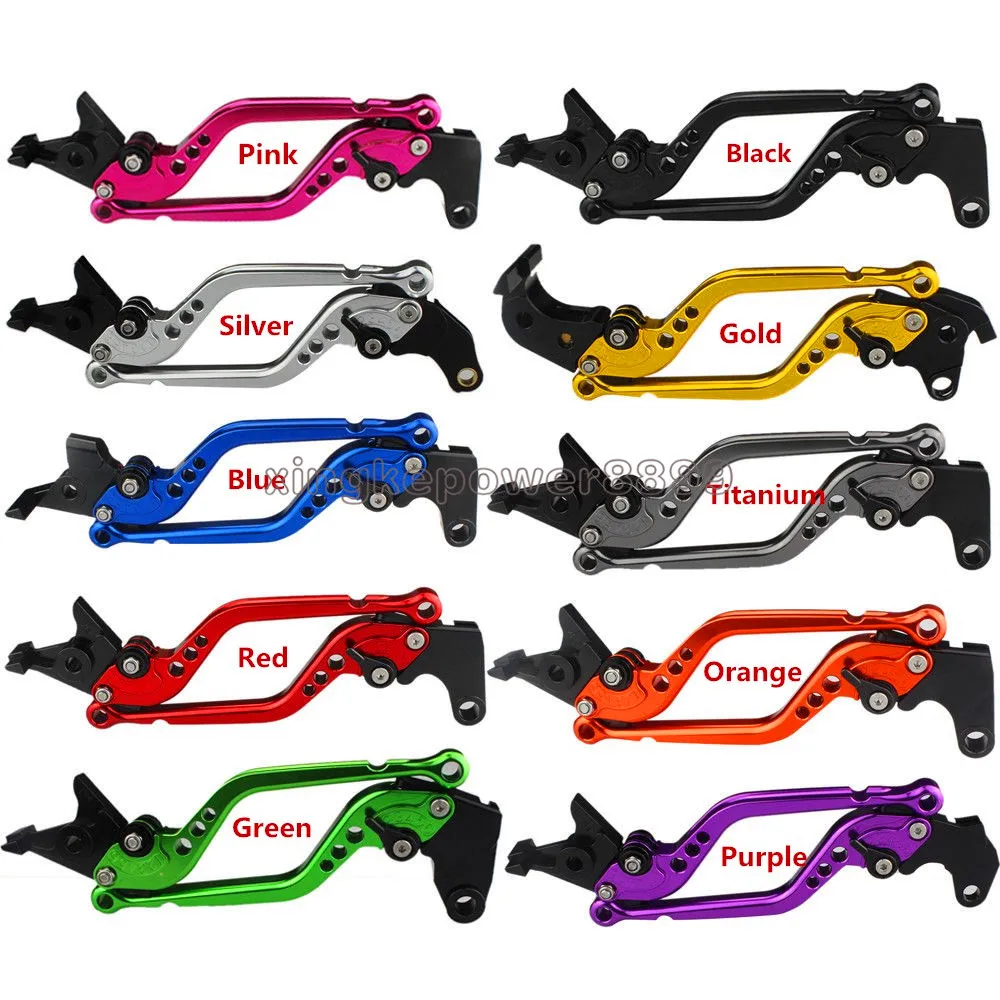 Levier De Frein Dembrayage Long Court CNC Pour Suzuki GSX R 600 750 1000 1300 K1 K2 K3 K4 K5 K6 ...