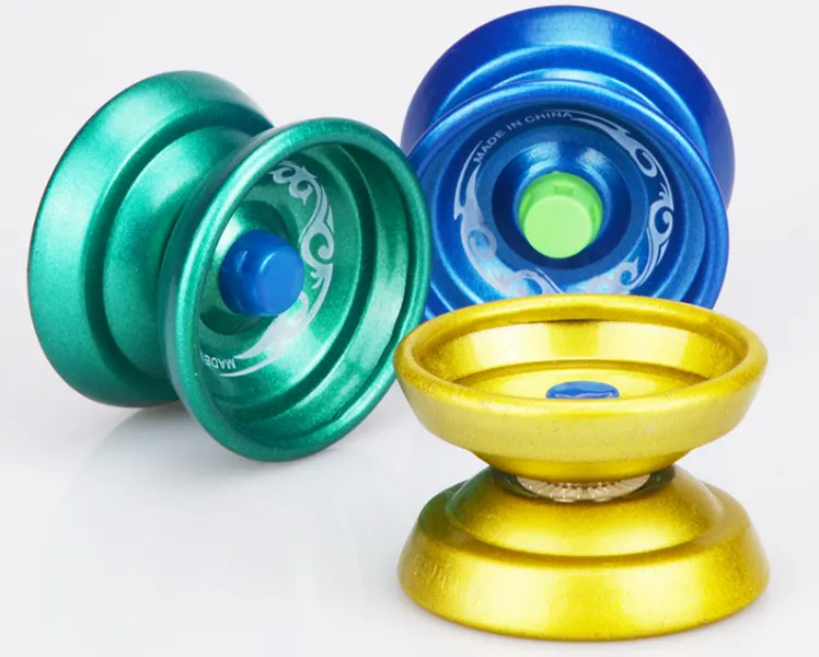 Metal YOYO High Speed Bearings Butterfly Yo Yo Long Spin Dead Sleep ...