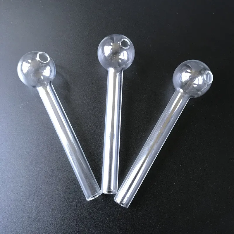 Wholesale Pyrex Glass Oil Burner Pipe Clear Straight Tube, Solide Color ...