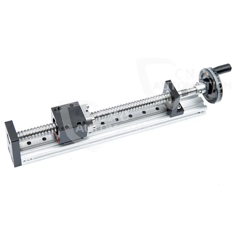 DHgate.com:SFU1605 Ballscrew Manual Rail Sliding Table Handwheel with ...