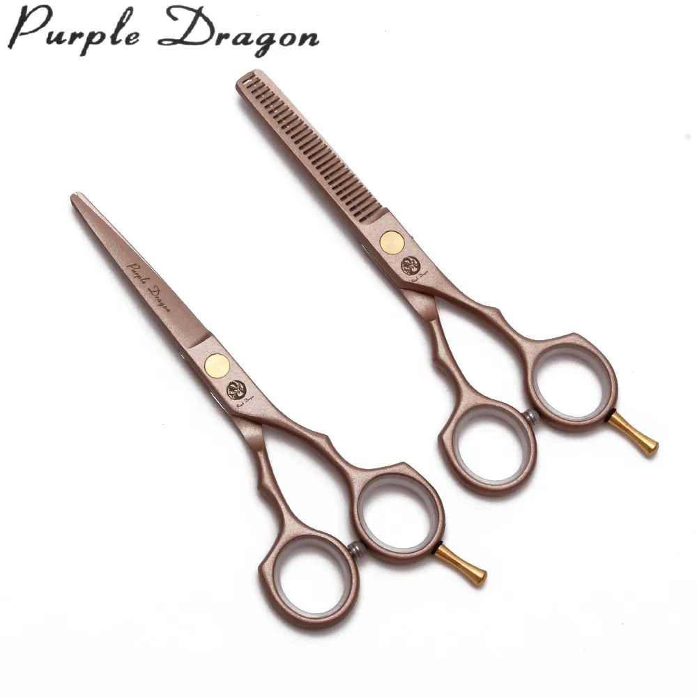 DHgate.com:Barber Scissors Wholesale 5.5'' Rose Gold 440C Purple Dragon ...