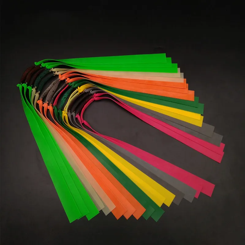 DHgate.com:12pcs High Quality Flat Rubber Bands for Slingshot Fishing ...
