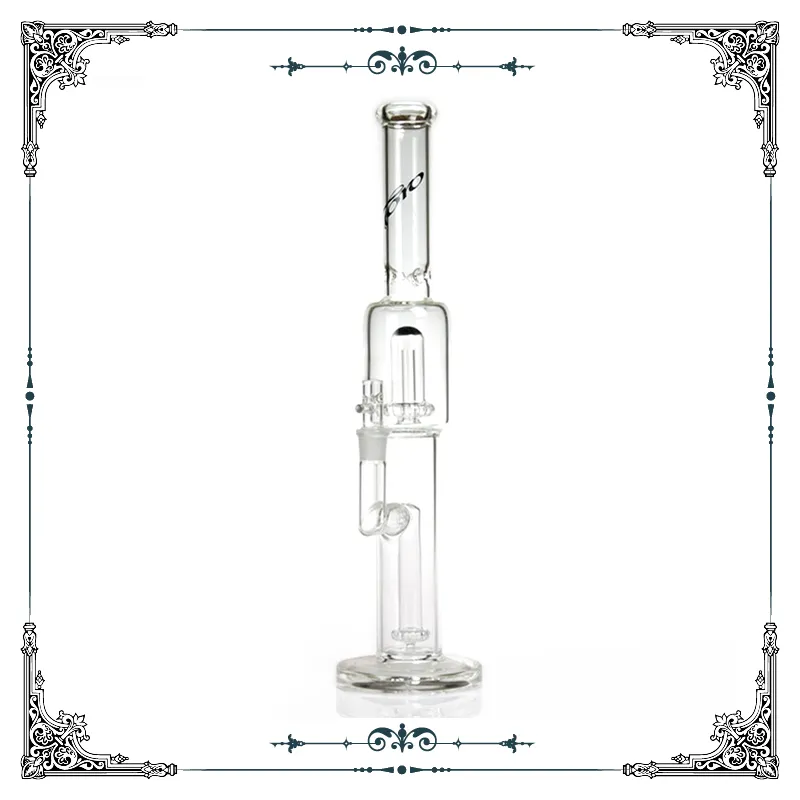 Toro Glass Bong 18 '' Circ Perc And Showerhead Percolator Glass Bongs ...