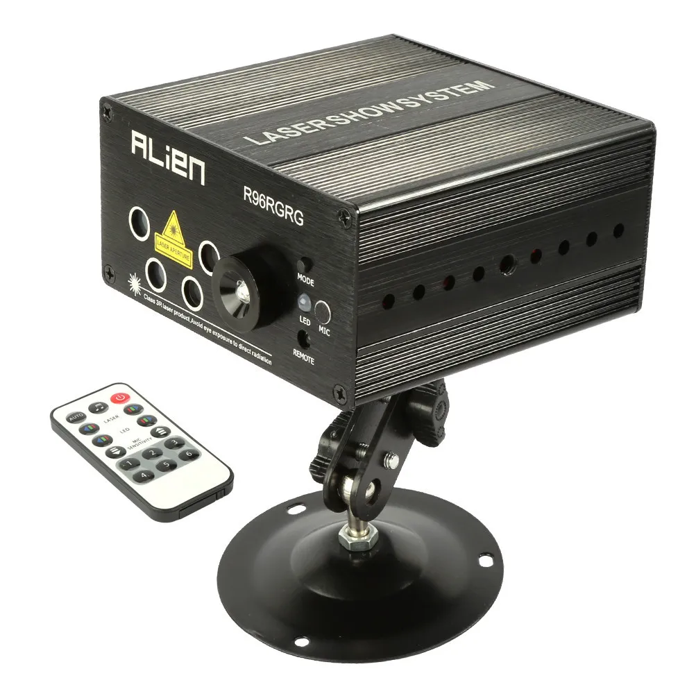 Disco Party Lighting: Mini DJ Laser Stage Light With 96 Patterns RG Mix ...