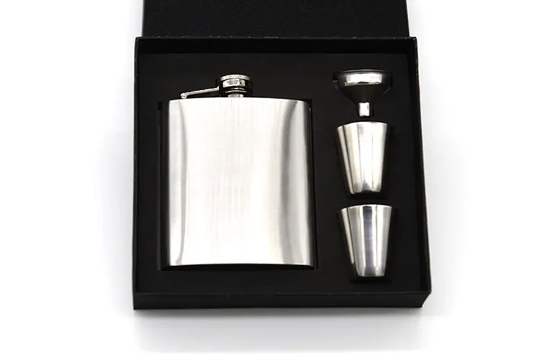Stainless Steel Whisky Hip Flask 7oz Travel Silver Alcohol Bottles from Dhgate Hip Flasks ...