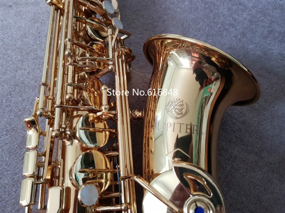 JUPITER JAS 767 Alto Eb Tone Brass Weltklang Tenor Saxophone Gold ...