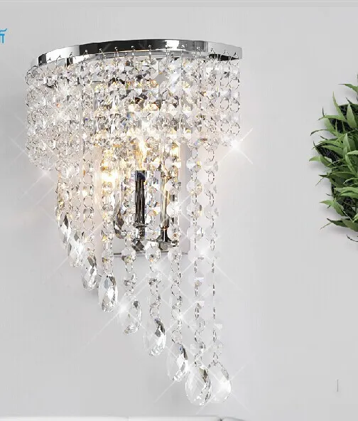 DHgate.com:Exquisite K9 Crystal Wall Sconce: E14 LED Bulb Lamp for ...