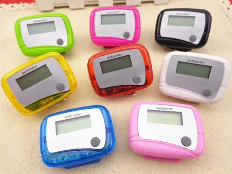 Pocket Pedometer Step Counter: Mini Single Function Digital Pedometer ...