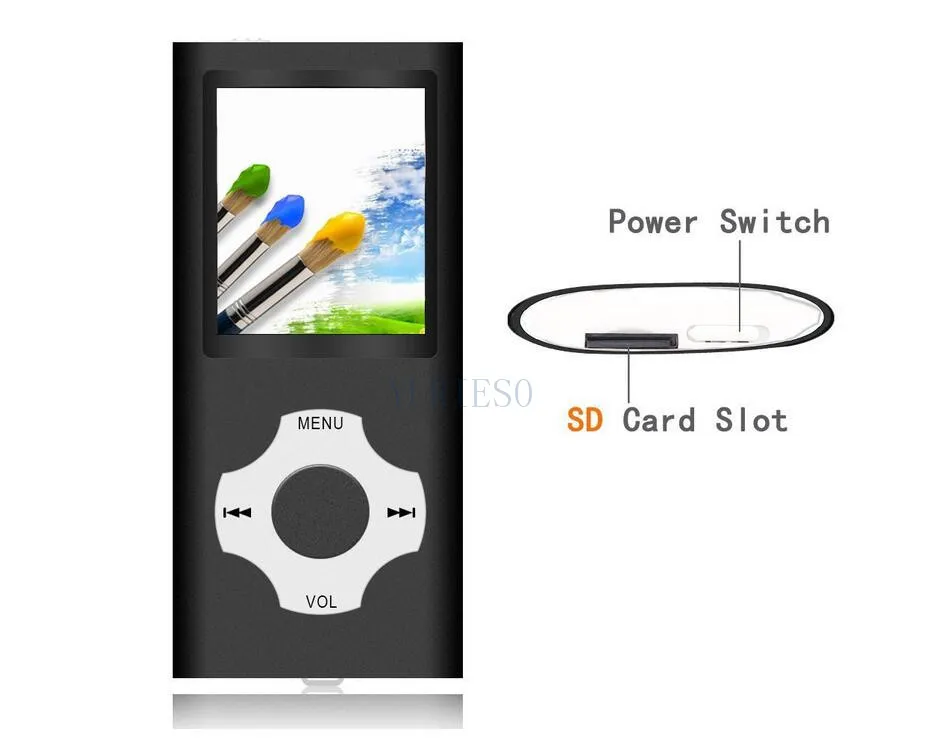 4th Gen Multi Media Player With 1.8 LCD Screen, MP3/MP4 Music Player ...