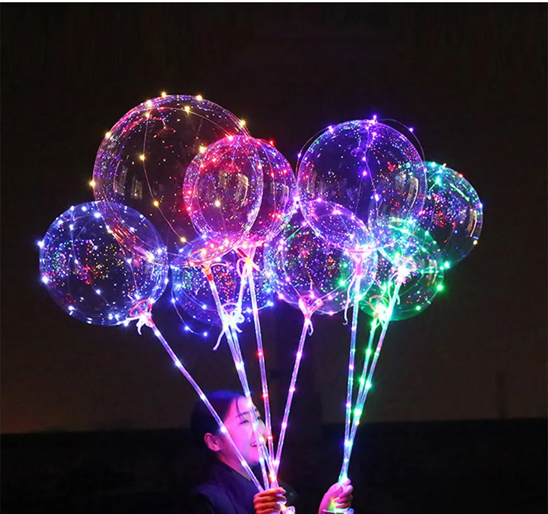 New BoBo Balls Safety Air Atmosphere Inflation Wave LED Line String ...