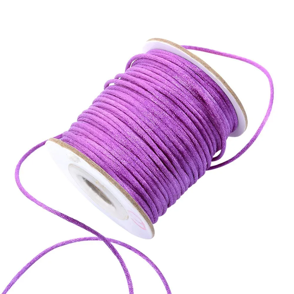 DHgate.com:Purple 2MM Satin Cord for Jewelry Making | Macrame Beading ...