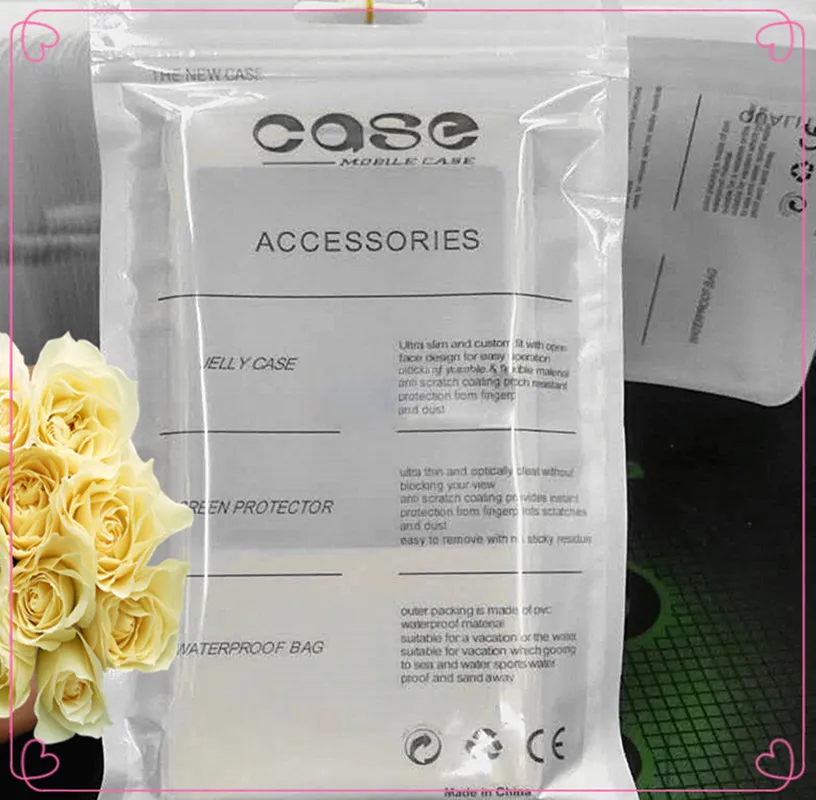OPP PP PVC Poly Plastic Packaging Boxes Bag Self Adhensive Zip Self ...