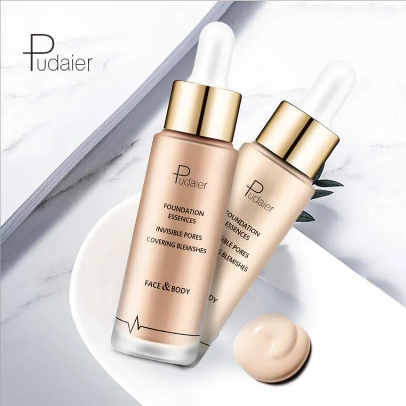 Pudaier Concealer Cream Moisturizing Liquid Full Coverage Makeup Base ...