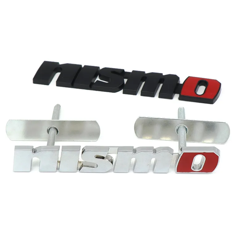 NISMO Chrome Car Emblem Badge | Front Grille Sticker For Nissan Tiida ...