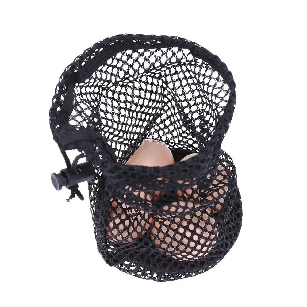 Lightweight Nylon Drawstring Mesh Bag Holds Up To 12 Golf Balls, Ideal ...