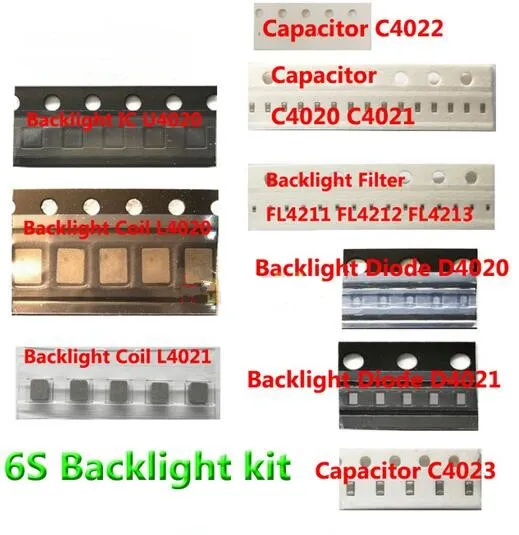 iPhone 6s Backlight Repair Kit - Premium LED Replacement Parts - Shop ...