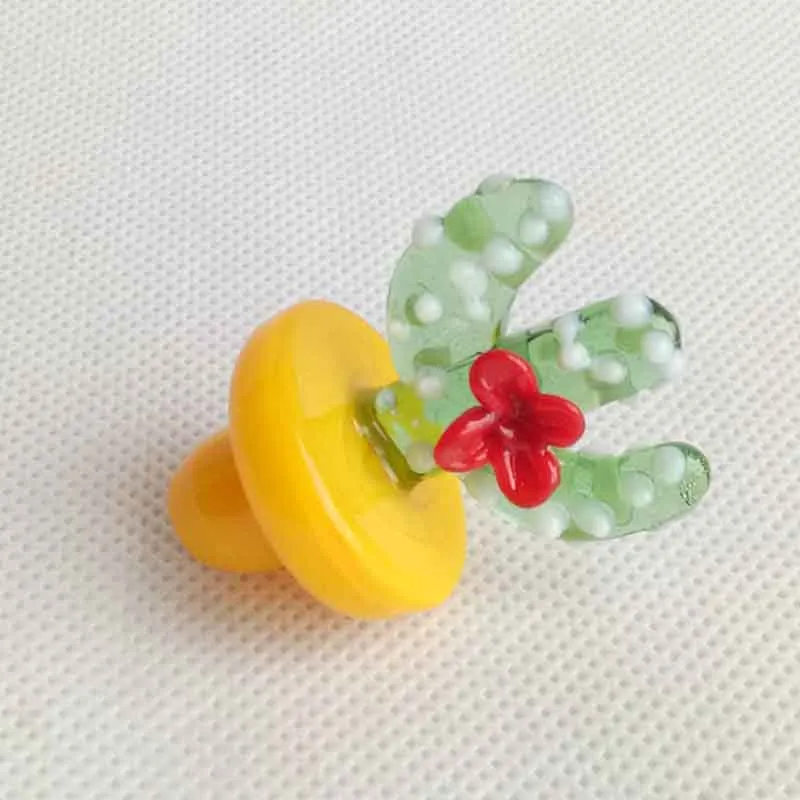 23mm OD Glass Cactus UFO Carb Cap Dome For Bongs, Water Pipes, Oil Rigs ...