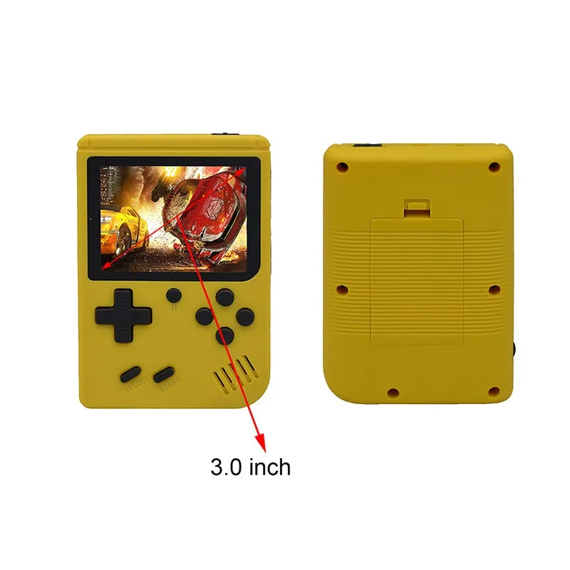 Retro Handheld Game Console With 168 Classic Games, 8 Bit Mini Pocket ...