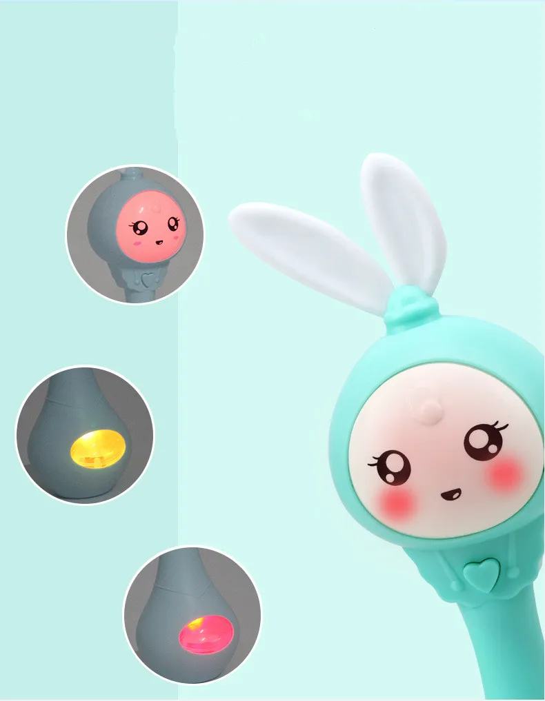 Musical Infant Toys: Baby Rattles with Lights & Sounds - Premium ...