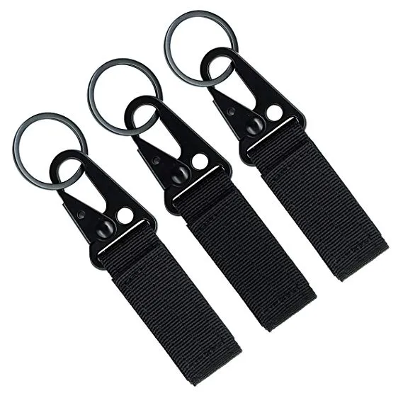 Tactical Gear Clip With Nylon Quick Release Key Holder Holder Or Belt ...